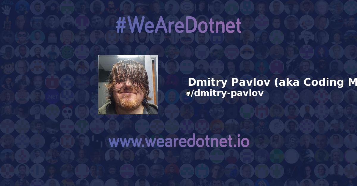 Dmitry Pavlov (aka Coding Machine)
